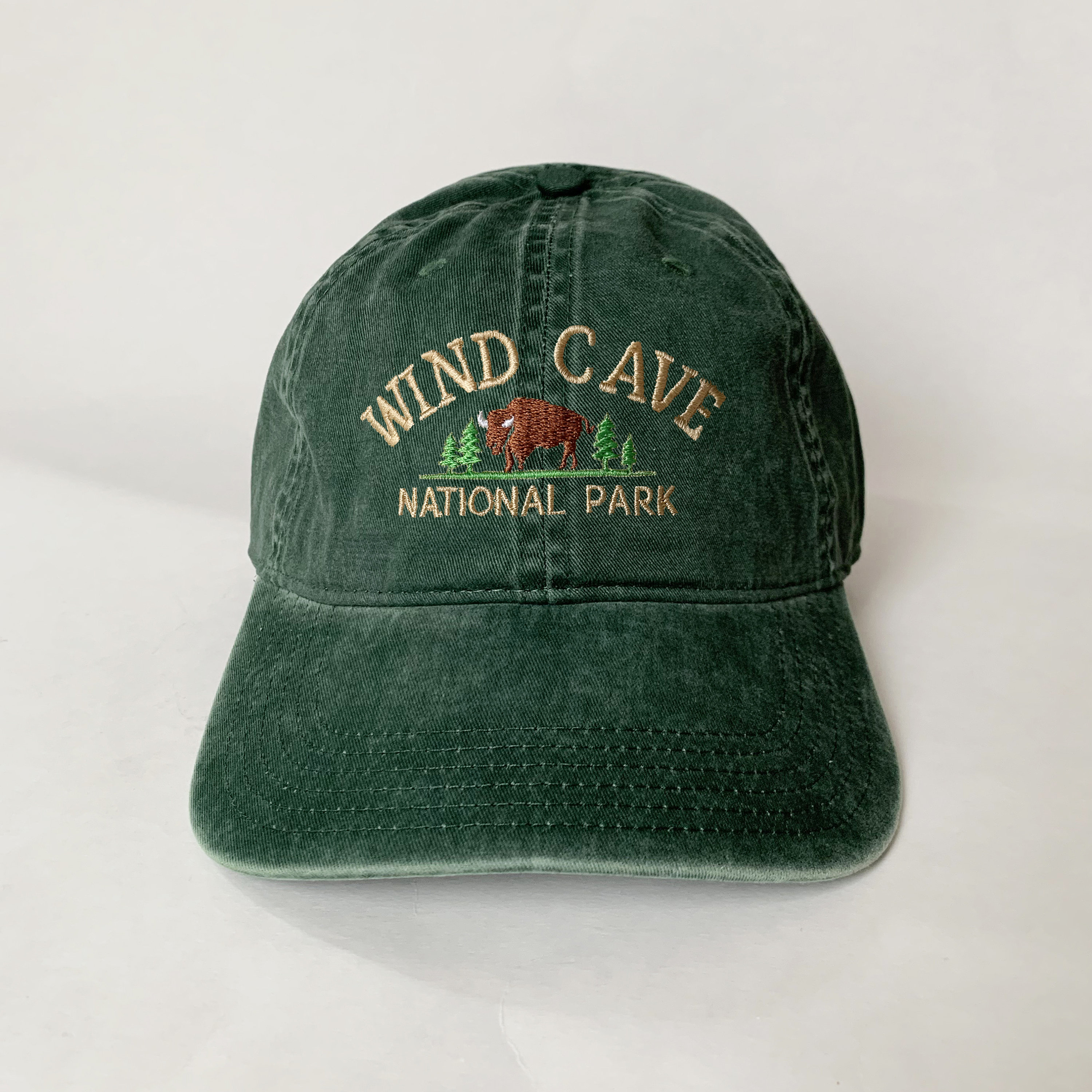 Wind Cave National Park Embroidered Cap Hat Baseball Hat Nature Theme ...