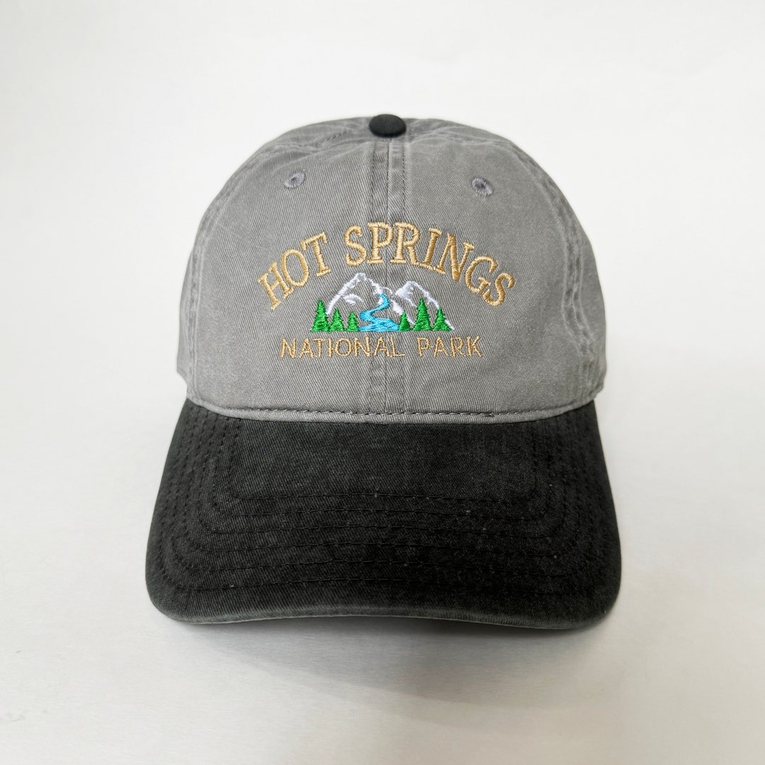 Hot Springs National Park Embroidered Cap Hat Baseball Hat Camping Hat ...