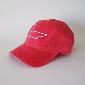 Tennessee Map Hat Dad Cap Map Hat State Cap Embroidered Hat State Map ...