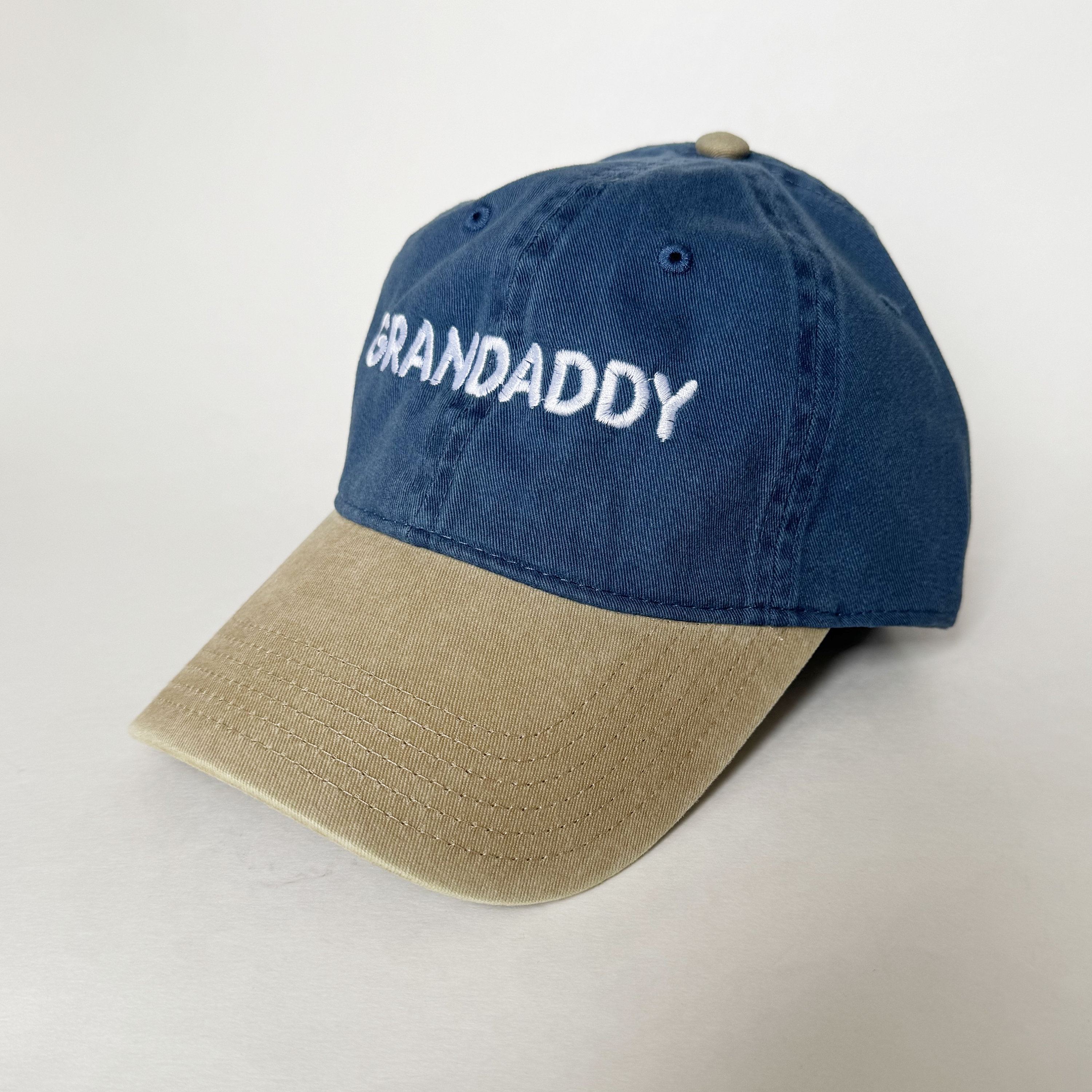 Grandaddy Cap Grandpa Cap Embroidered Cap Baseball Cap Dad Cap Washed ...