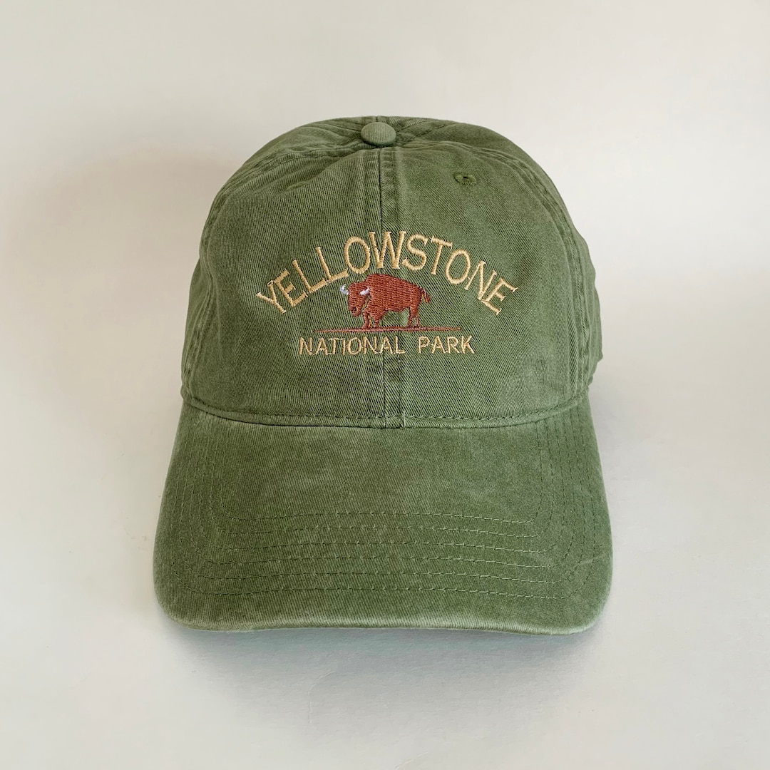 Yellowstone National Park Embroidered Cap Hat Baseball Hat Nature Hat ...