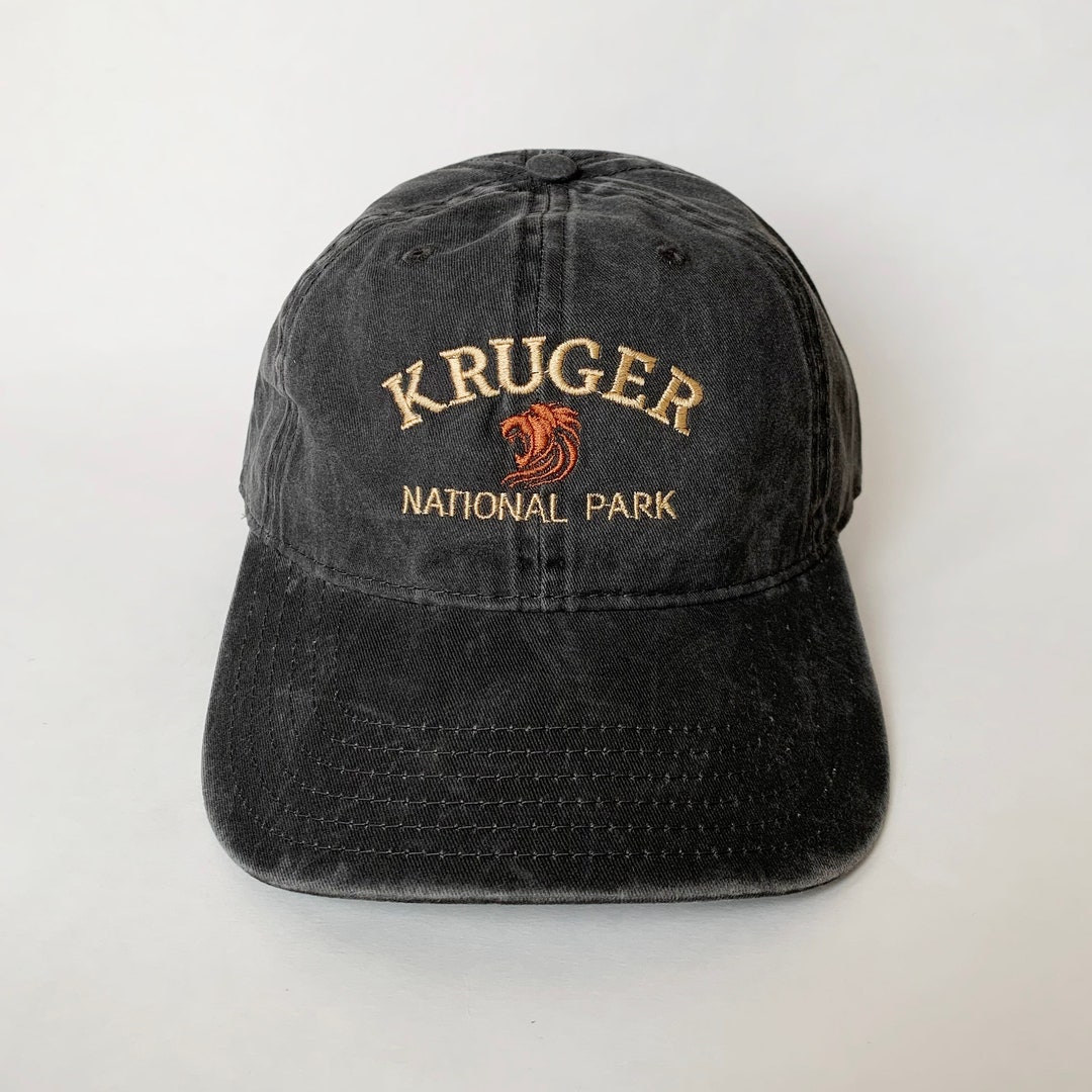 Kruger National Park Embroidered Cap Hat Baseball Trip Hat - Etsy