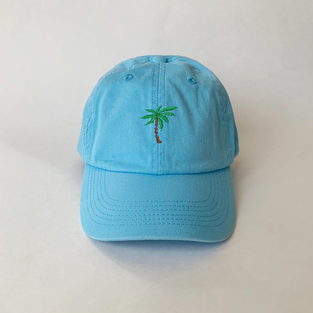 Kids Sizes Palm Tree Embroidered Youth Cap Kids Cap Embroidered Hat - Etsy