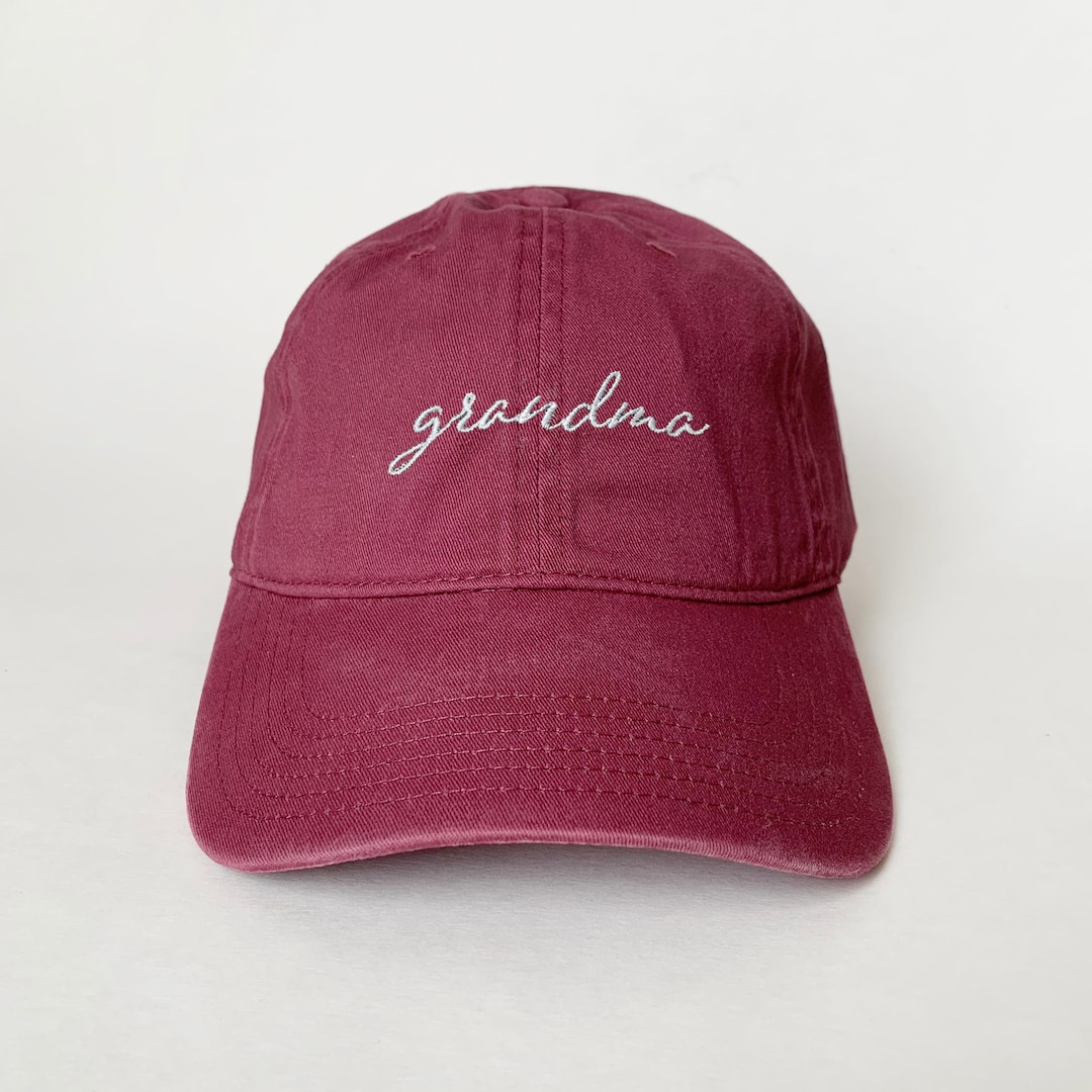 Grandma Cap Grandma Hap Embroidered Cap Baseball Cap Dad Cap - Etsy