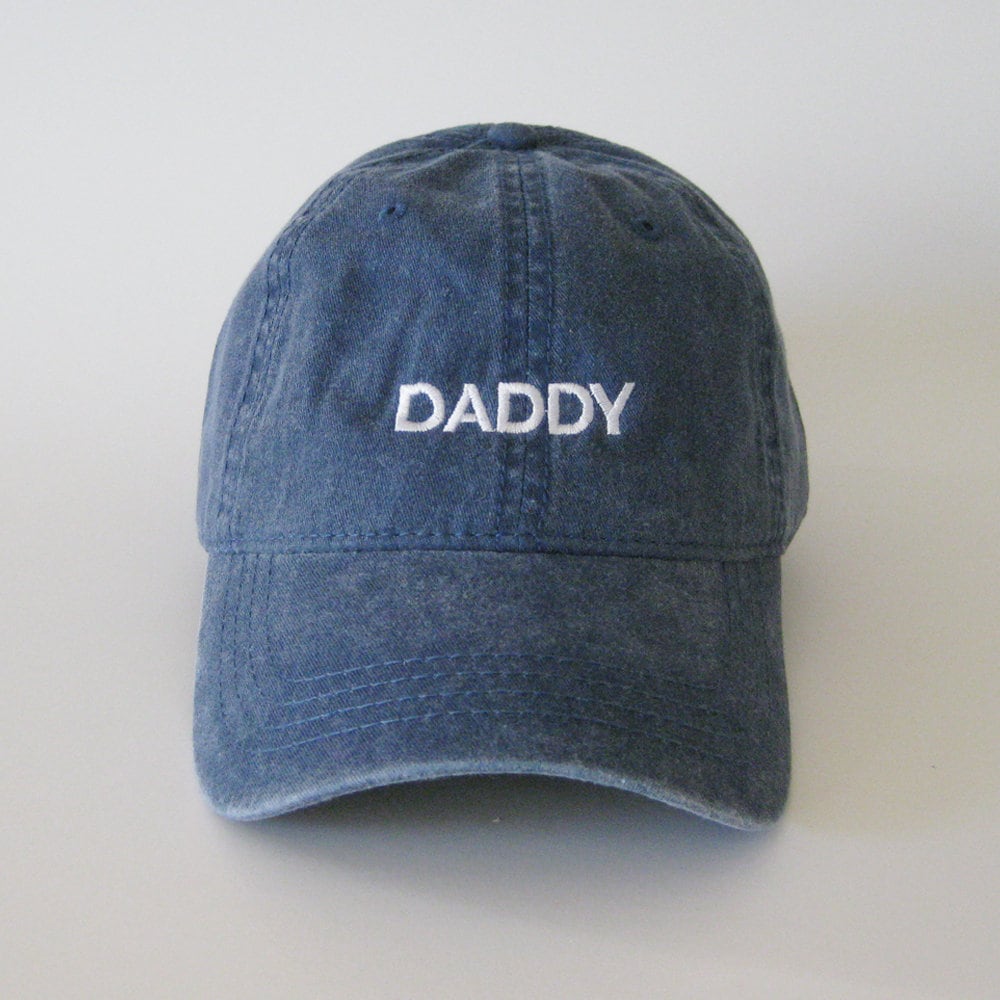 Daddy Embroidered Cap Dad Cap Dad Hat Daddy Hat Father's - Etsy