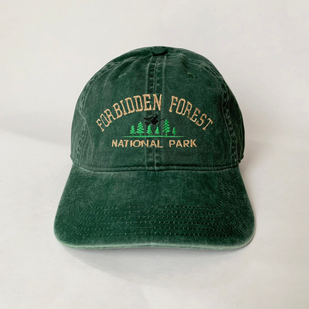 Forbidden Forest National Park Embroidered Cap Hat Baseball Hat Nature ...