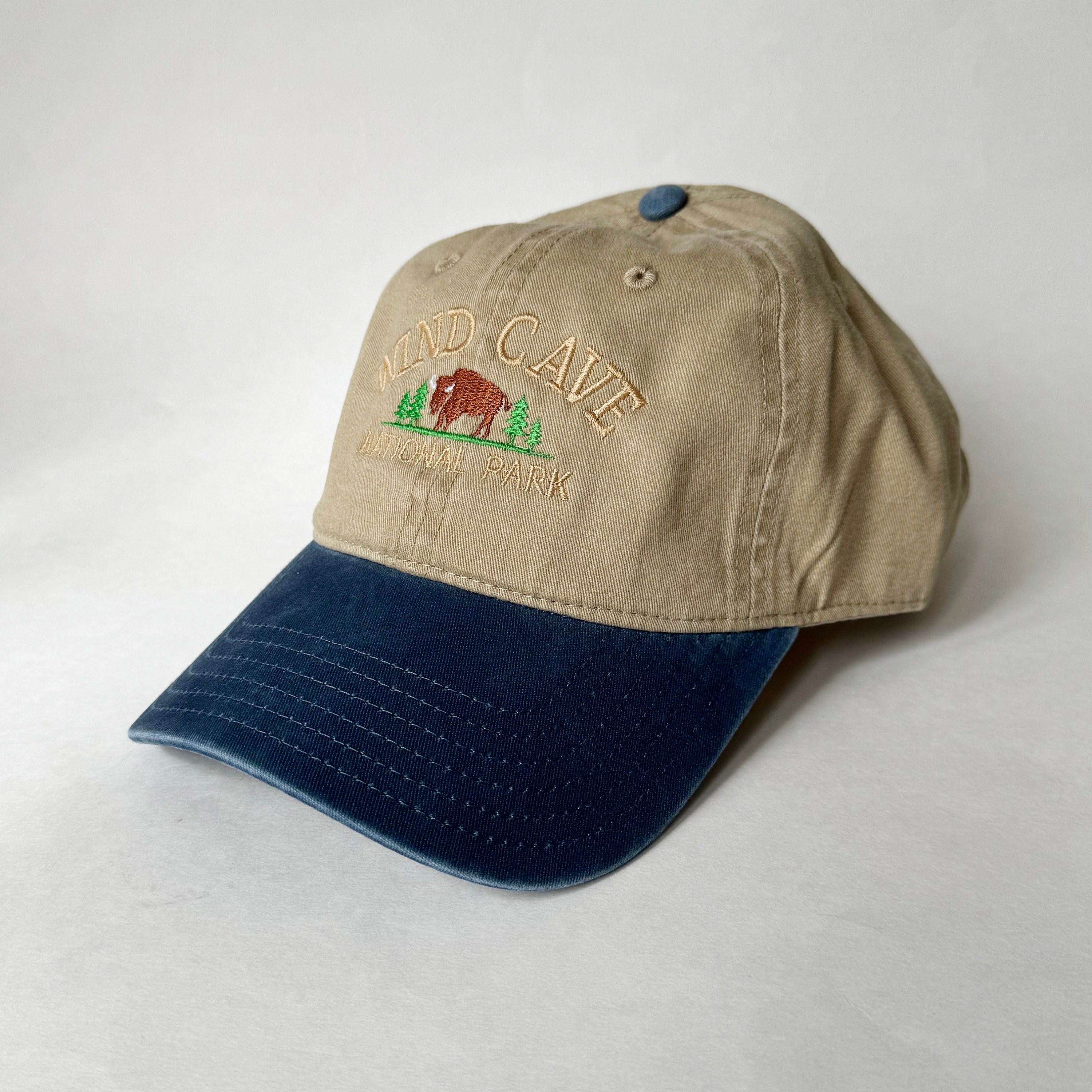 Wind Cave National Park Embroidered Cap Hat Baseball Hat Nature Theme ...
