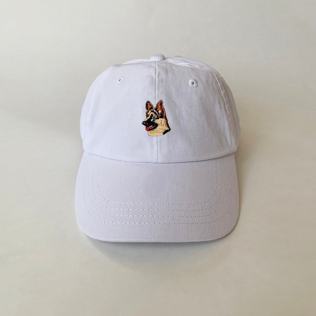 Kids Sizes German Shepard Head Embroidered Youth Cap Kids Cap ...