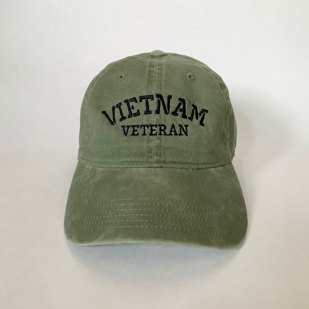 Vietnam Veteran Letters Embroidered Hat Baseball Hat Veteran Cap ...