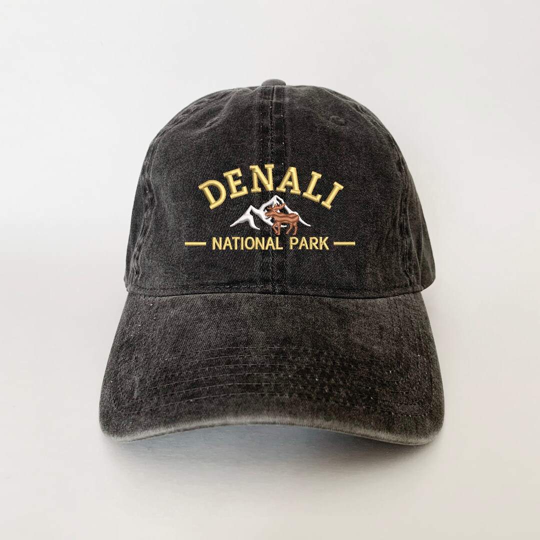 Denali National Park Embroidered Cap Hat Baseball Hat National - Etsy