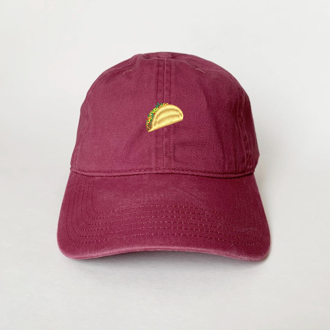 Taco Embroidered Hat Snack Cap Dad Hat - Etsy