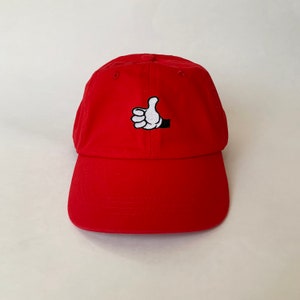 Kids Sizes Cartoon Thumbs up Embroidered Youth Cap Kids Cap Embroidered ...