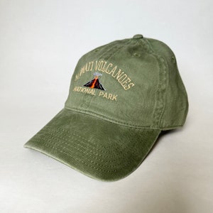 Hawai'i Volcanoes National Park Embroidered Cap Hat Baseball Hat ...