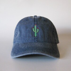 Cactus Cap Embroidered Cap Cactus Hat Dad Cap Dad Hat Washed Cotton Cap ...
