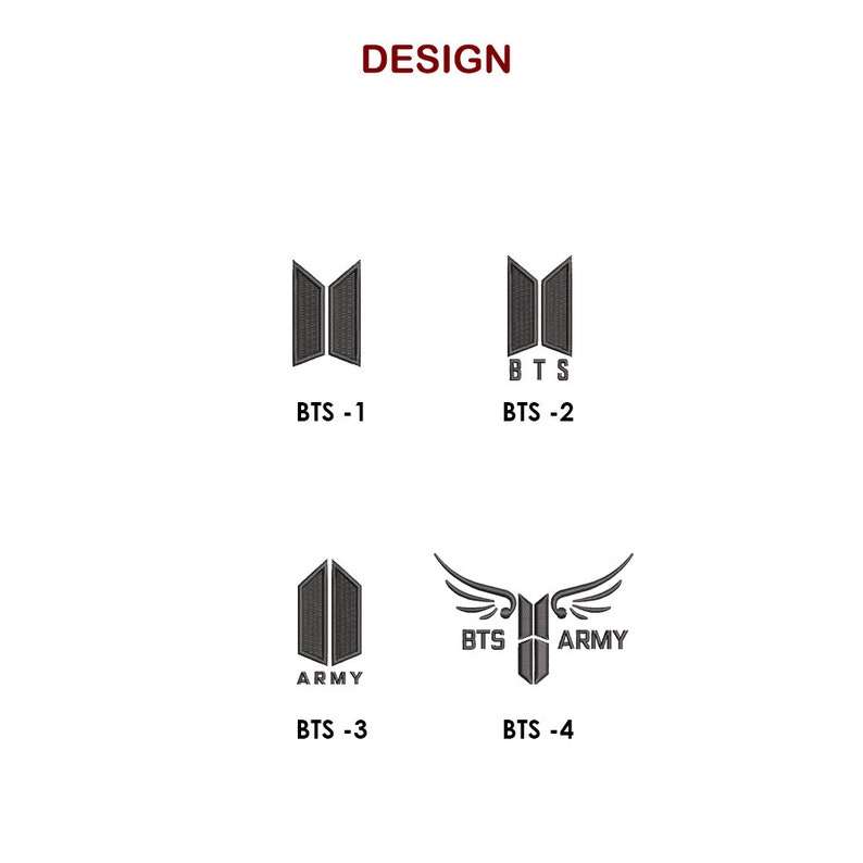 BTS Logo Army Embroidered Cap Dad Cap Best Dad Hat Baseball - Etsy