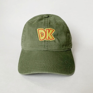 DK Cap Mario Cap Dad Cap Halloween Costumes Embroidered Hat - Etsy