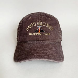 Hawai'i Volcanoes National Park Embroidered Cap Hat Baseball Hat ...