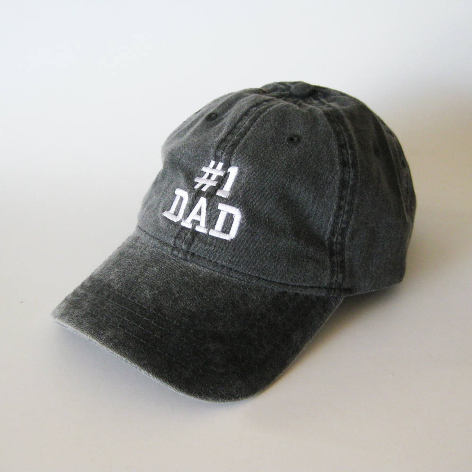 Number 1 Dad Embroidered Cap 1 Dad Cap 1 Dad Hat 1 Dad - Etsy