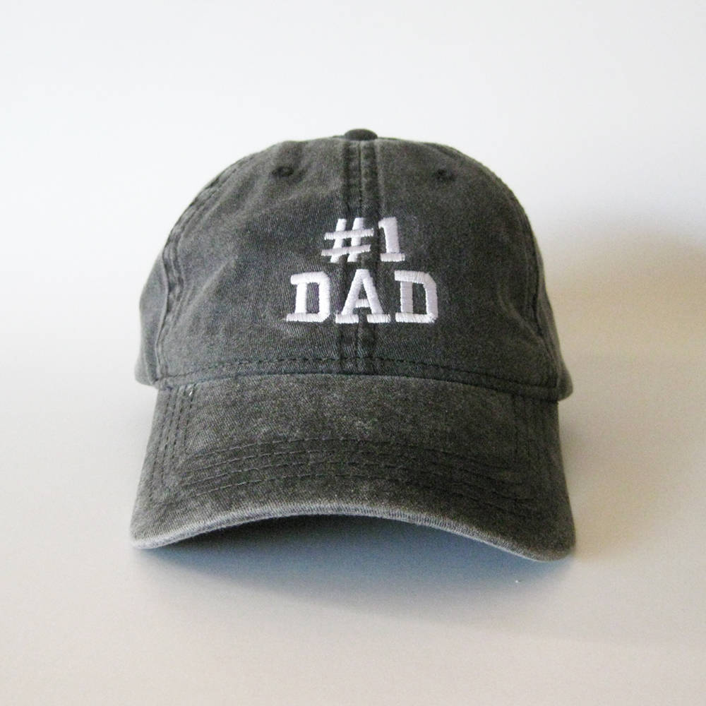Number 1 Dad Embroidered Cap 1 Dad Cap 1 dad hat 1 dad | Etsy
