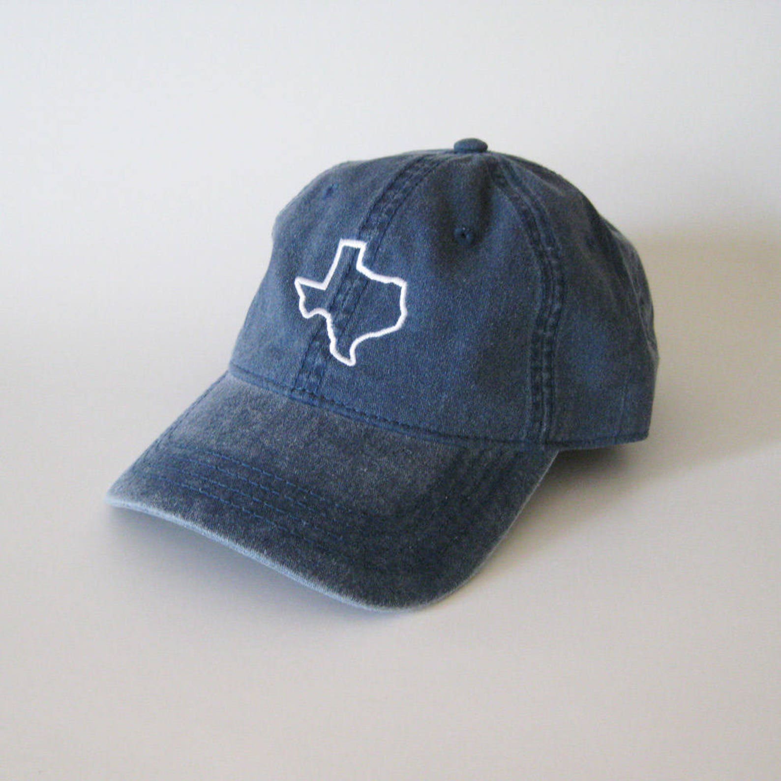 Texas Map Cap Texas Hat Texas Hat Map Cap Embroidered Cap Washed Cotton ...