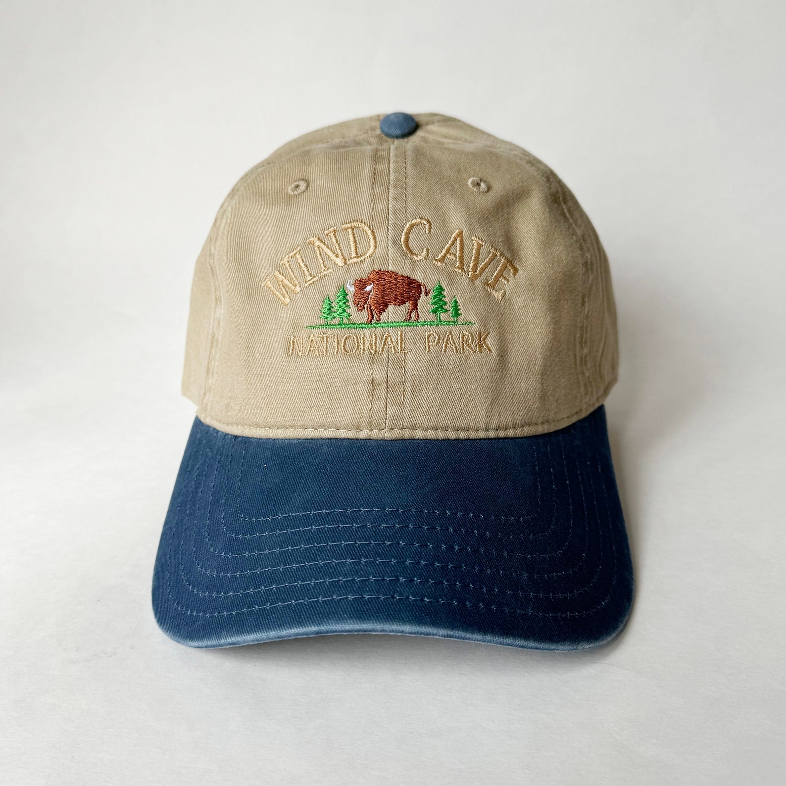 Wind Cave National Park Embroidered Cap Hat Baseball Hat Nature Theme ...