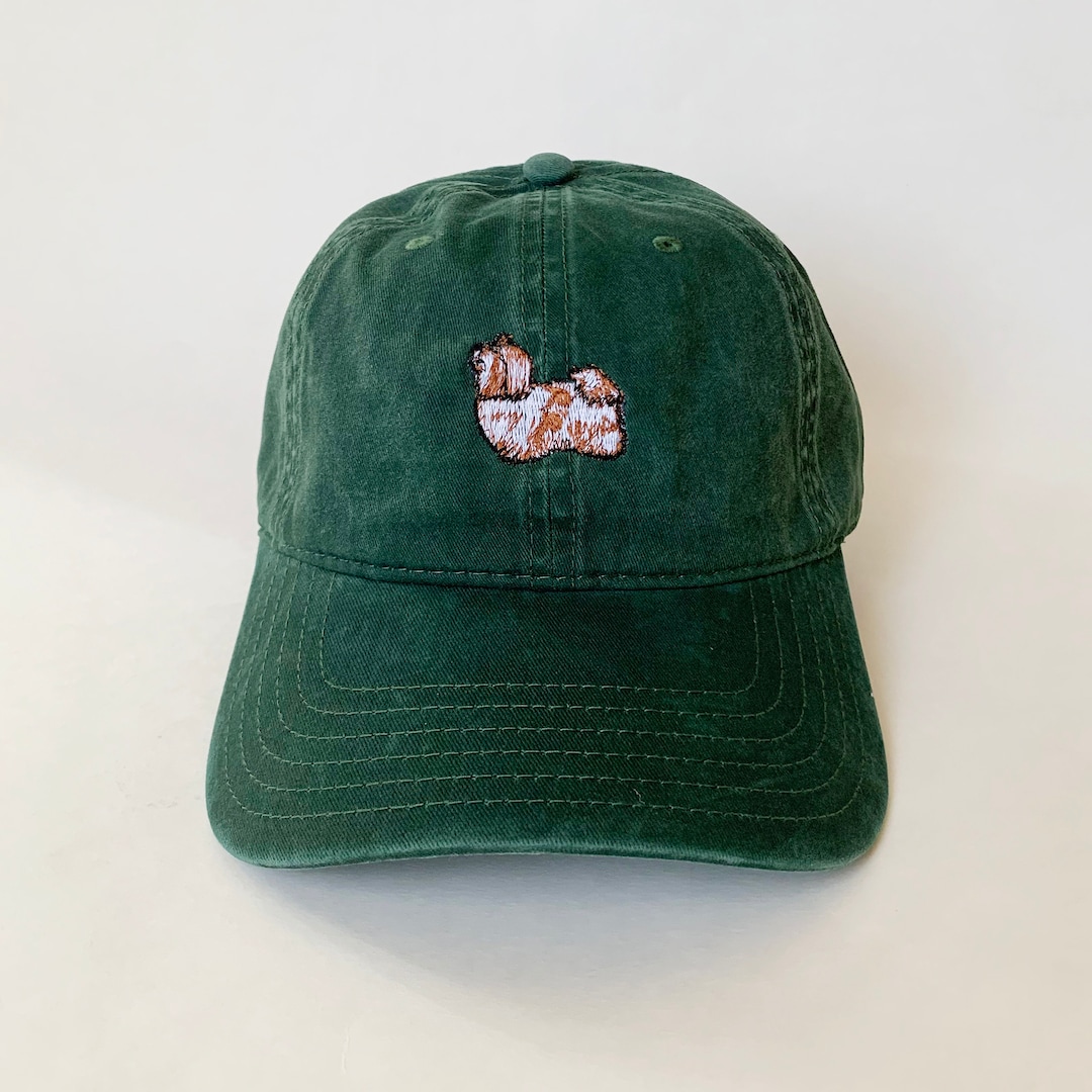 Shih Tzu Embroidered Hat Dog Cap Dad Hat Puppy Dad Cap - Etsy