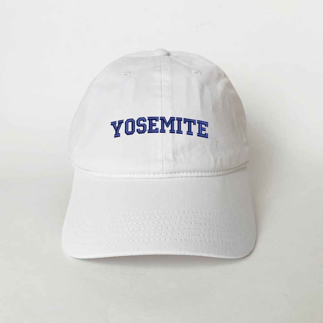 Yosemite Letters Embroidered Cap California Hat CA Hat Baseball Hat ...
