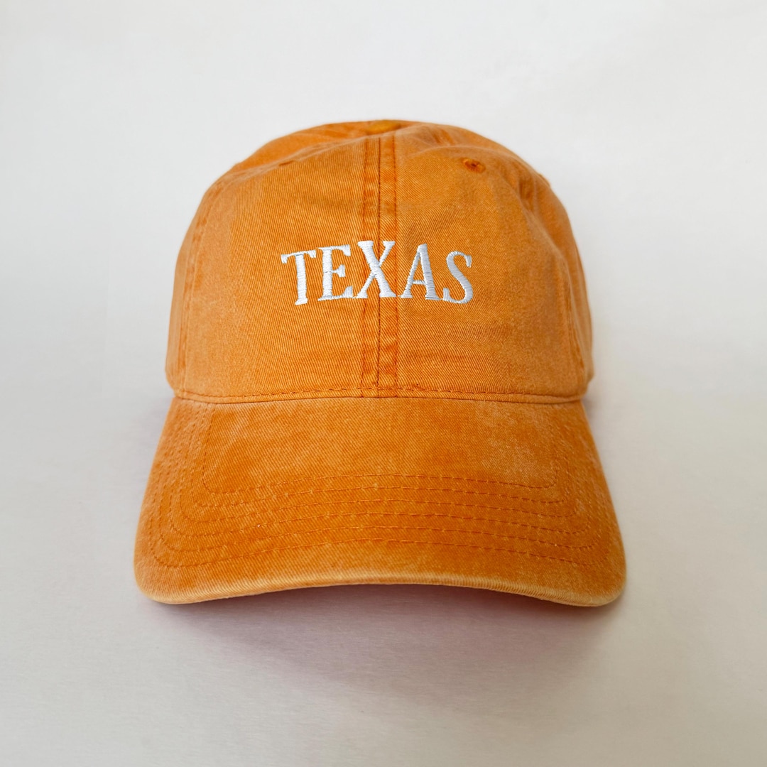 Texas State Cap TX Hat Baseball Hat Cap Embroidered Ball Cap State City ...