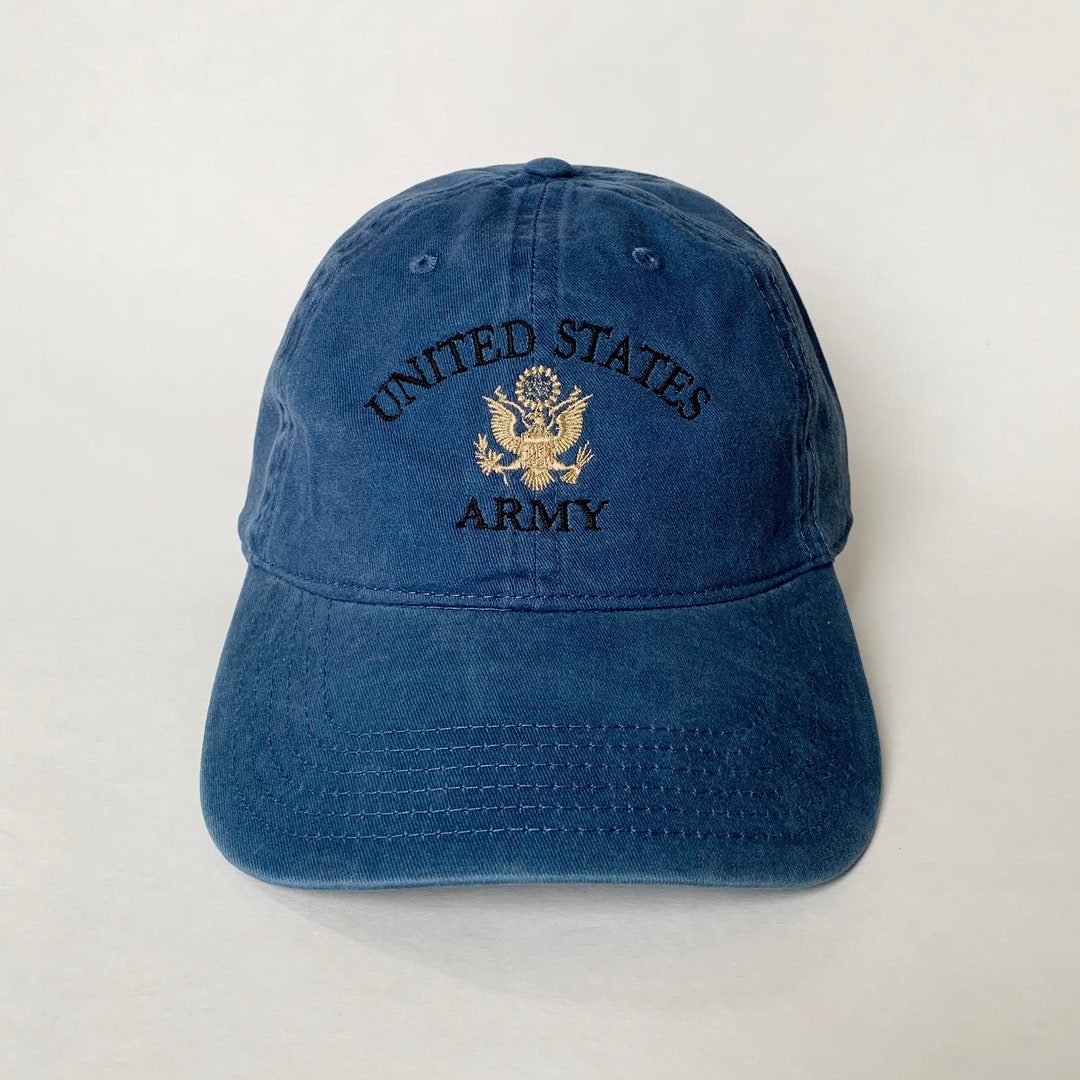 United States Army Embroidered Cap Baseball Hat Veteran Cap Embroidered ...