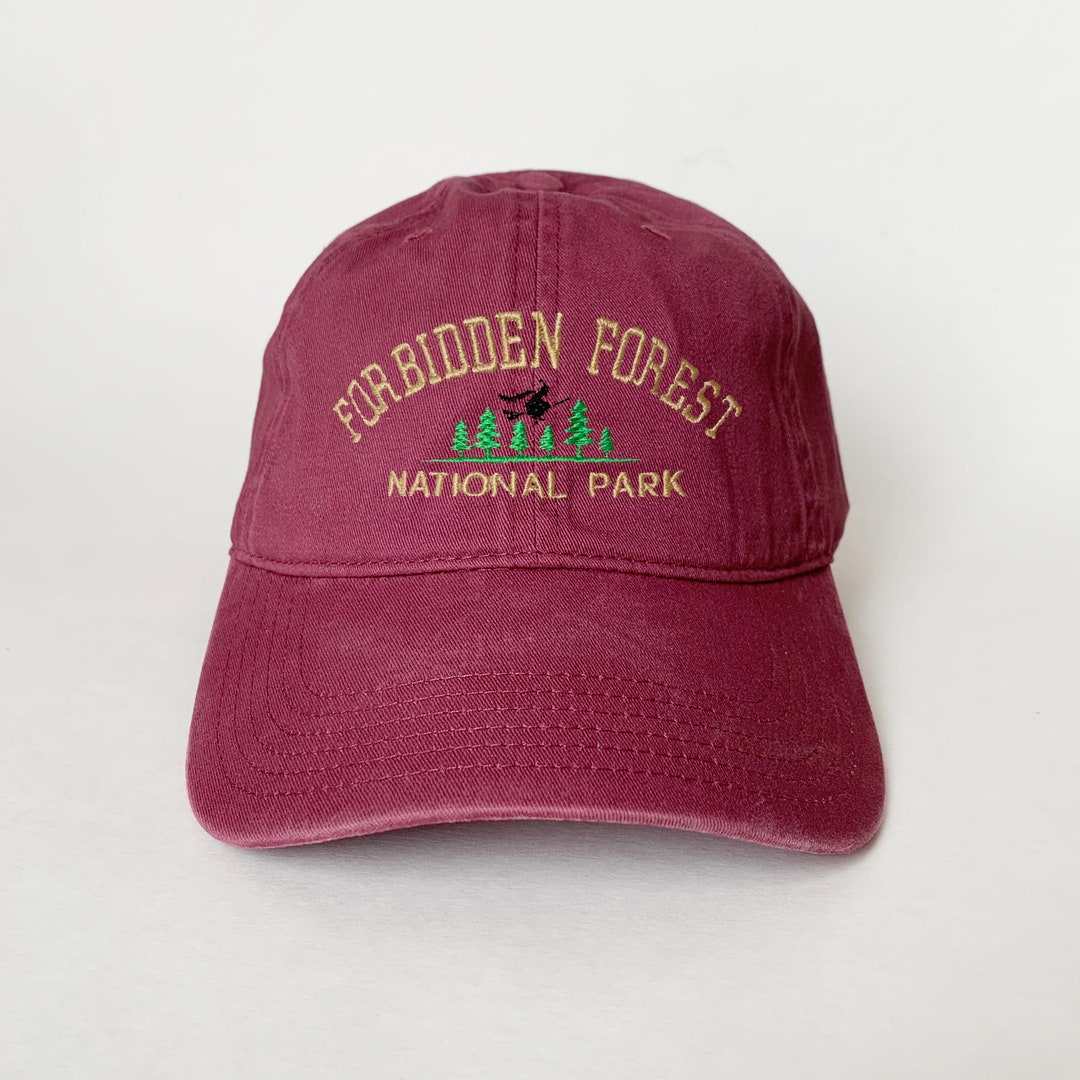 Forbidden Forest National Park Embroidered Cap Hat Baseball Hat Nature ...