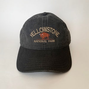 Yellowstone National Park Embroidered Cap Hat Baseball Hat Nature Hat ...