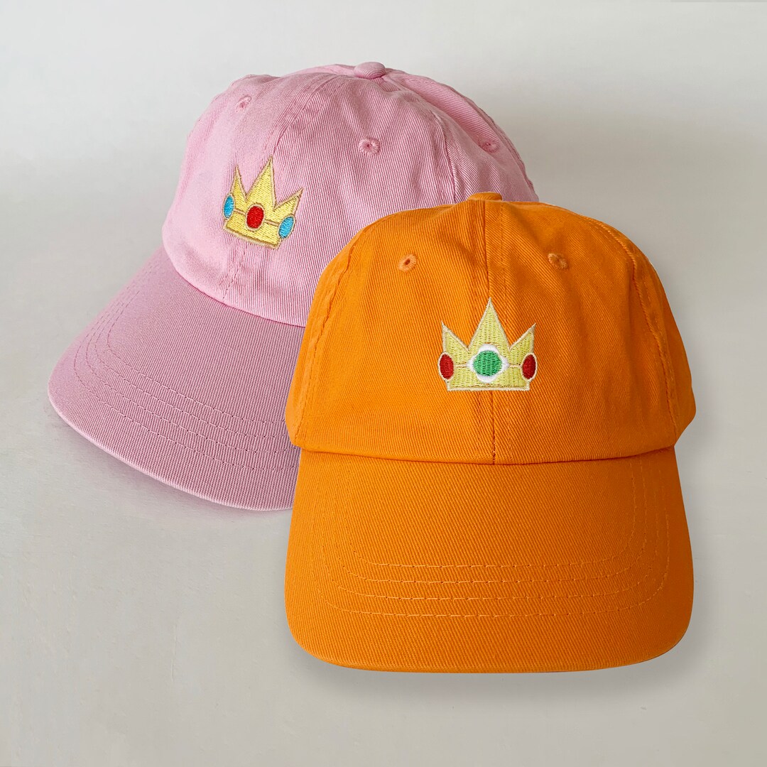 Kids Sizes Princess Peach / Daisy / Rosalina Crown Embroidered - Etsy