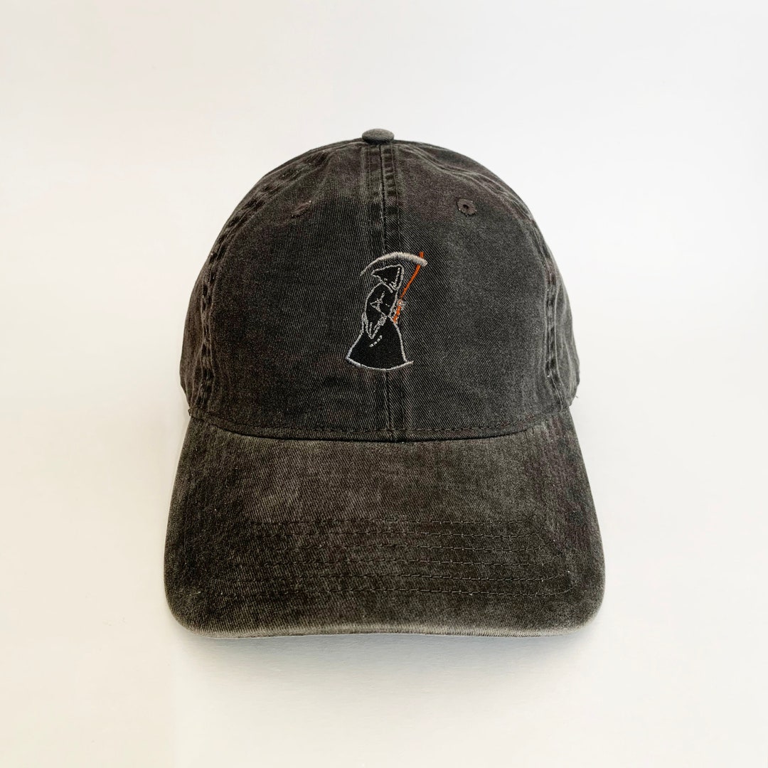 Grim Reaper Halloween Cap Ghost Cap Dad Cap Halloween Costumes ...