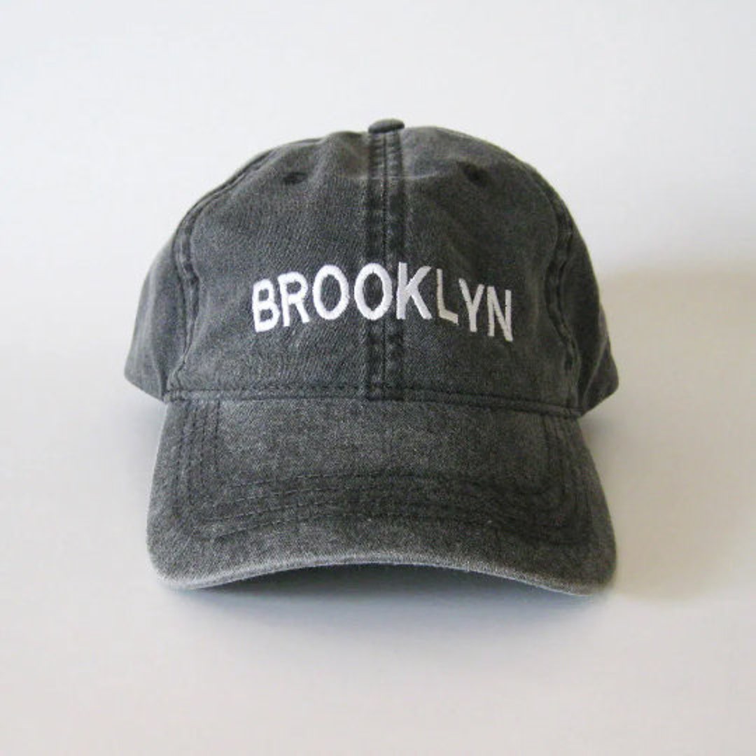 Brooklyn Cap Embroidered Cap Baseball Cap Dad Cap Brooklyn Hat - Etsy