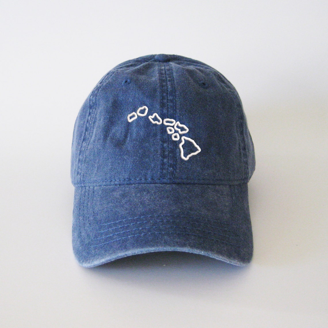 Hawaii Map Cap Hat Baseball Hat Map Cap Embroidered Ballcap - Etsy