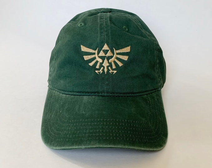 Fleece Link Hat Legend of Zelda Inspired GREEN YELLOW Adventure of Link ...
