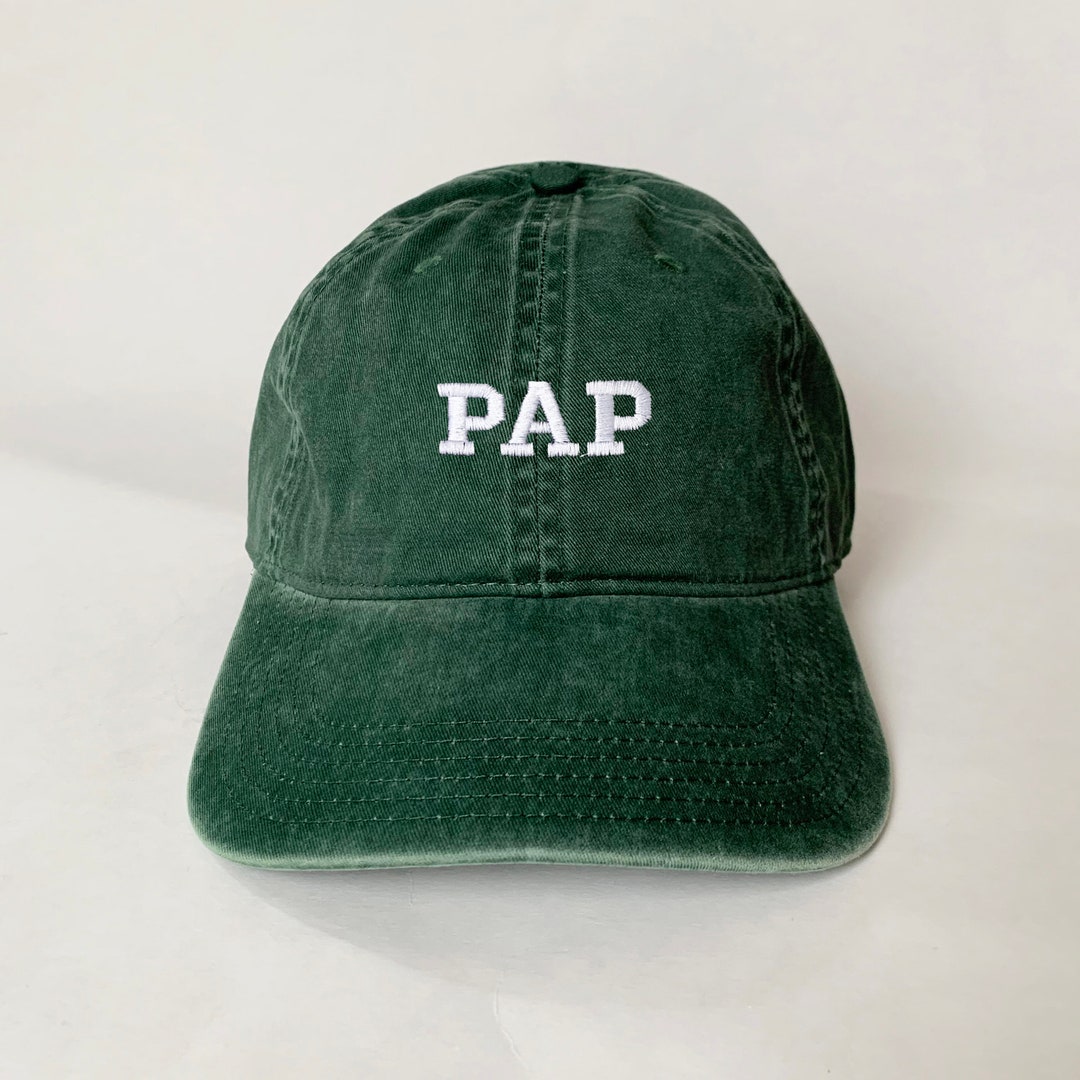 PAP Embroidered Cap PAPA Baseball Cap Dad Cap Father Hat Dad Gift Dad ...