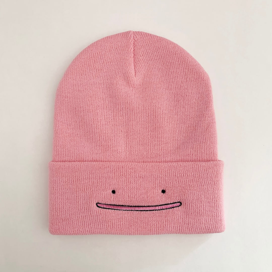 Ditto Embroidered Beanie Halloween Beanie Winter Beanie - Etsy
