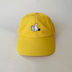 Kids Sizes Cartoon Thumbs up Embroidered Youth Cap Kids Cap Embroidered ...