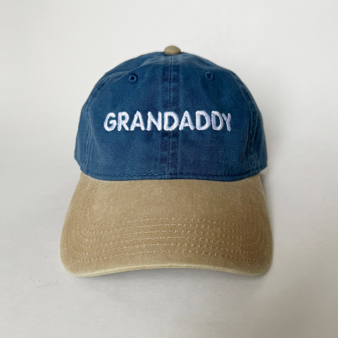 Grandaddy Cap Grandpa Cap Embroidered Cap Baseball Cap Dad Cap - Etsy