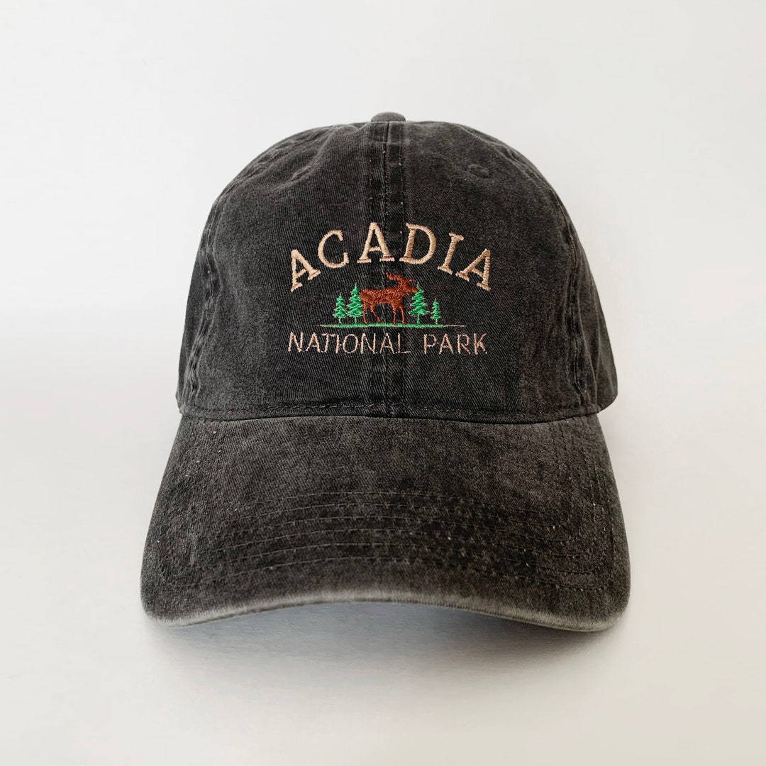 Acadia National Park Embroidered Cap Hat Baseball Hat National Park Hat ...