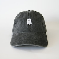 Ghost Dad Hat - "i'm a Ghost. Don't Talk to Me." Embroidered Cap ...