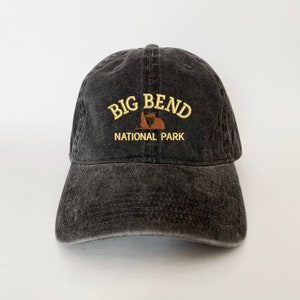 Big Bend National Park Embroidered Cap Hat Baseball Hat National Park ...