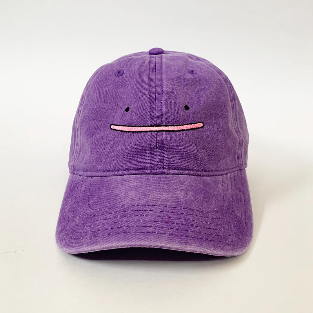 Ditto Design Cap Dad Cap Costumes Embroidered Hat Washed Cotton Cap - Etsy