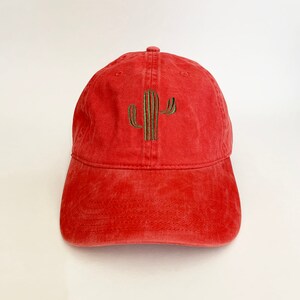 Desert Cactus Cap Embroidered Cap Cactus Hat Dad Cap Dad Hat - Etsy