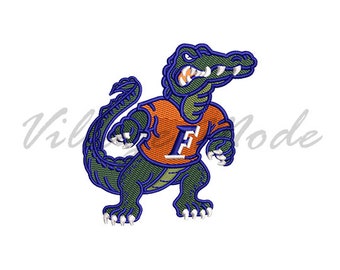 Gator Embroidery | Etsy