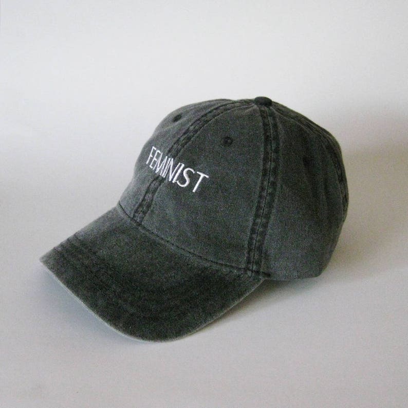 Feminist Embroidered Cap men cap feminist logo cap baseball | Etsy