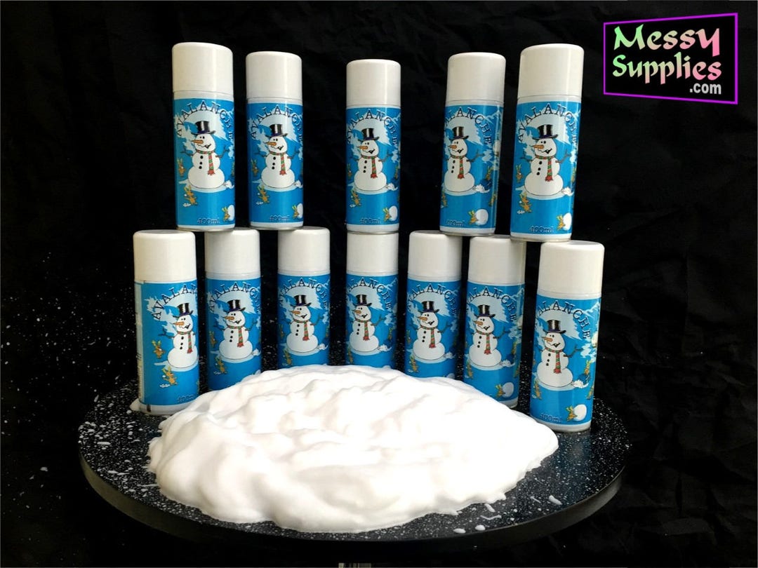 AVALANCHE SPLURGE: Bugsy Malone • Foam Spray • Custard Pie Spray • Snow ...