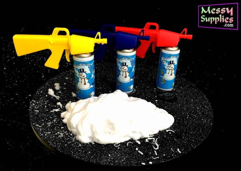 SPLURGE GUN: Black Avalanche Foam Spray Gun ~ Bugsy Malone ~ Silly ...