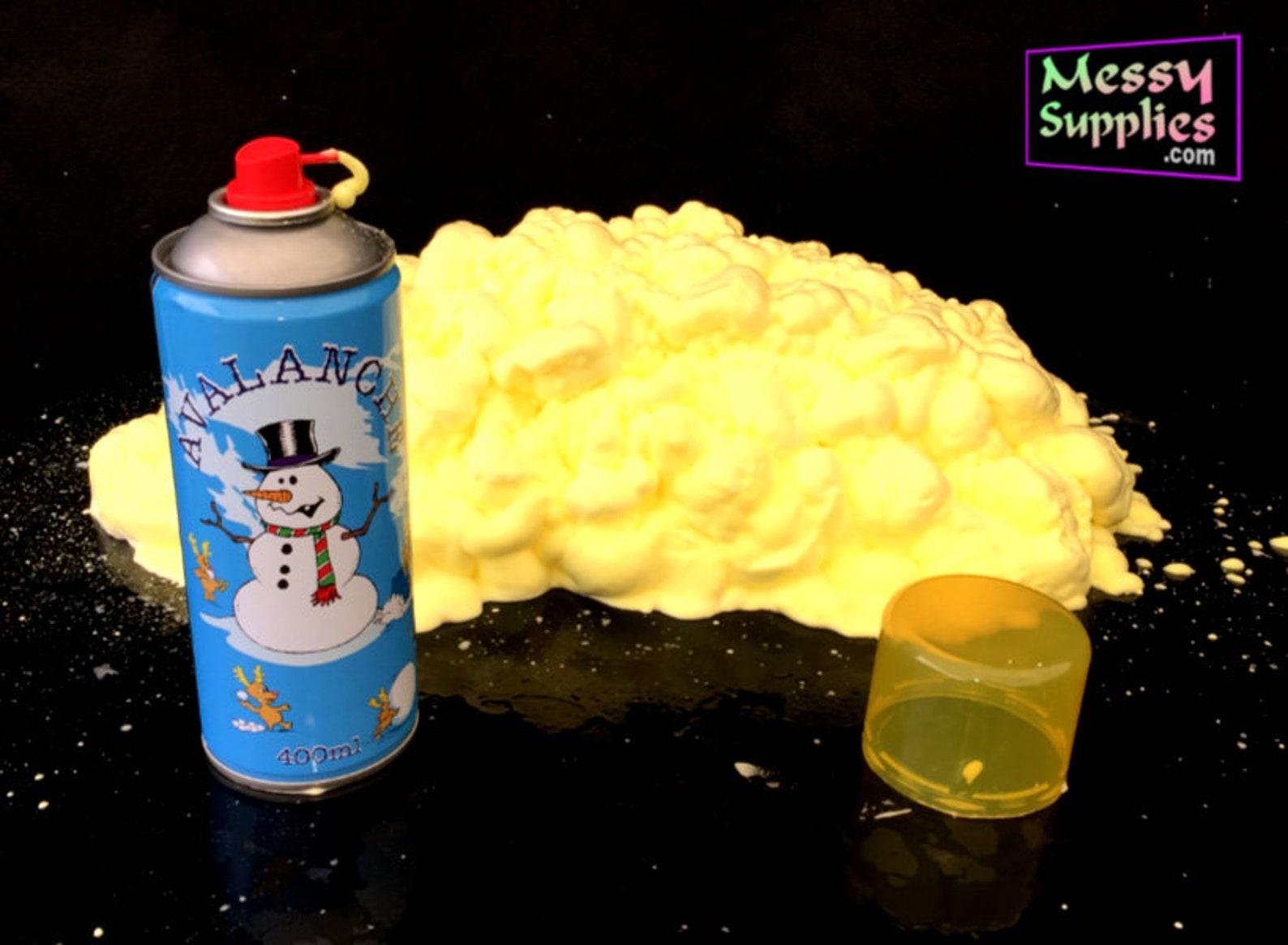 AVALANCHE SPLURGE: Bugsy Malone • Foam Spray • Custard Pie Spray • Snow ...
